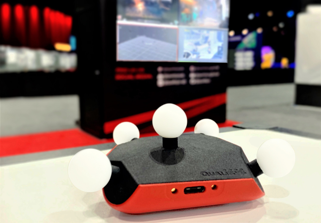 Qualisys demonstrates active tracking capabilities at SIGGRAPH 2019